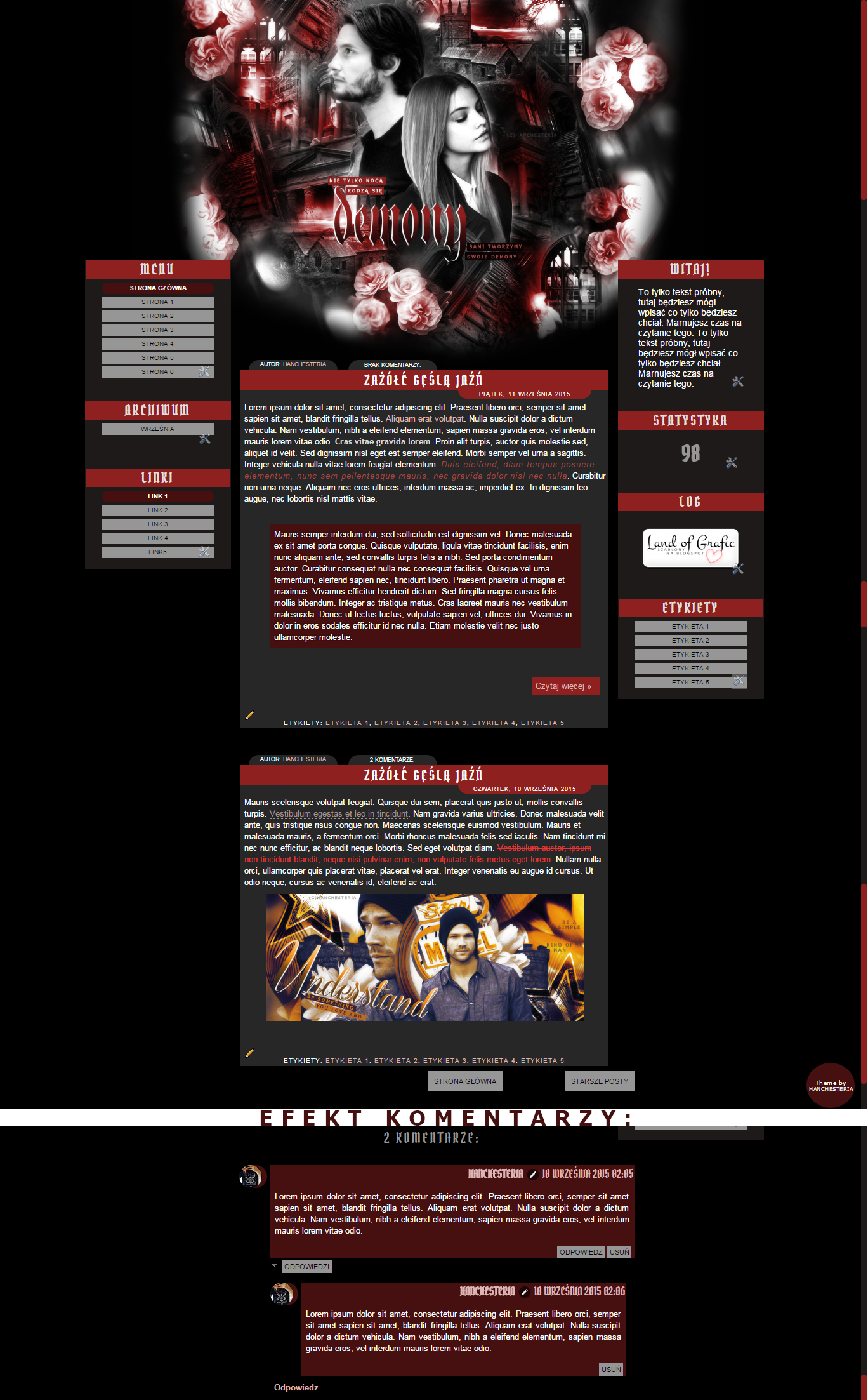 Demony (Template) by hanchesteria on DeviantArt