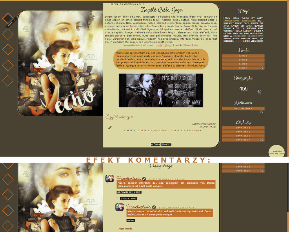 Echo (Template) by hanchesteria on DeviantArt