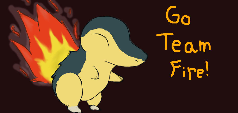 Team Fire Cyndaquil by CaptainzScourge on DeviantArt