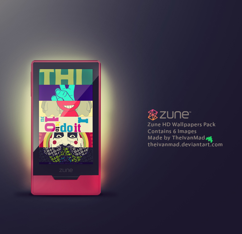 Zune HD Wallpapers 1st Pack by TheIvanMad on DeviantArt