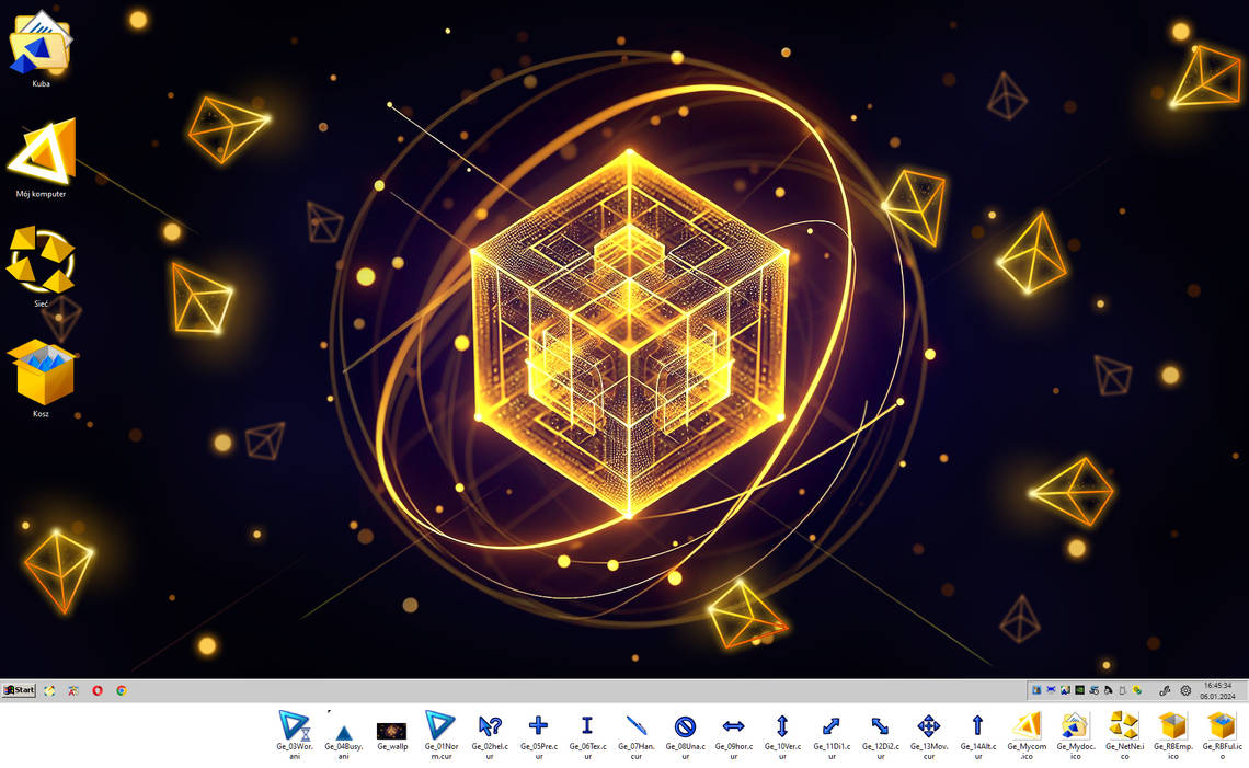 Geometry Theme Remastered by qbaquest on DeviantArt