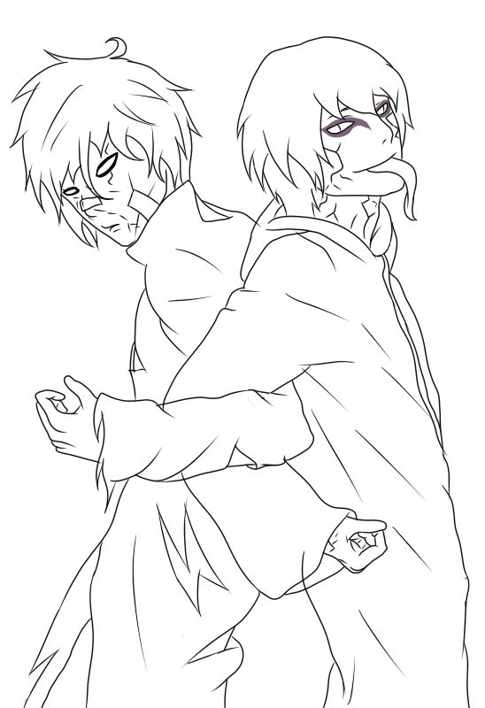 Zombie Sato and Kabumaru by BladeOfValhalla on DeviantArt