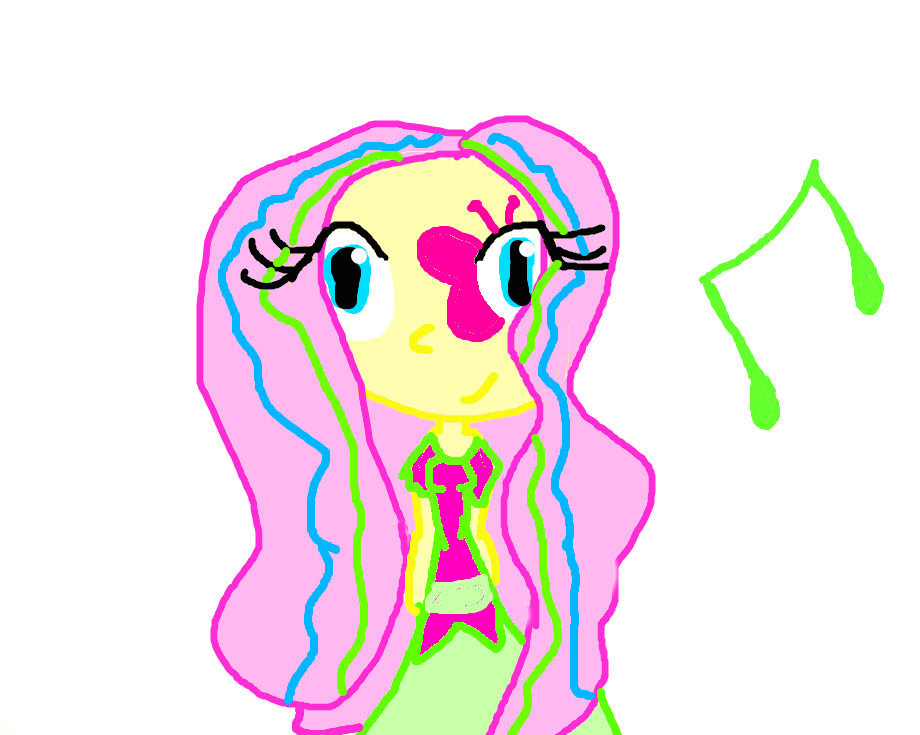 Rainbow Rocks Fluttershy by marioponyfan on DeviantArt