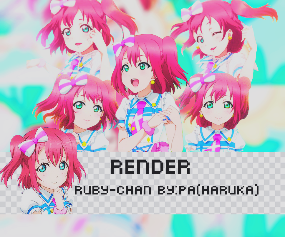 Render: Ruby-chan By:PA(Haruka) by PA-desgin-cucheo on DeviantArt