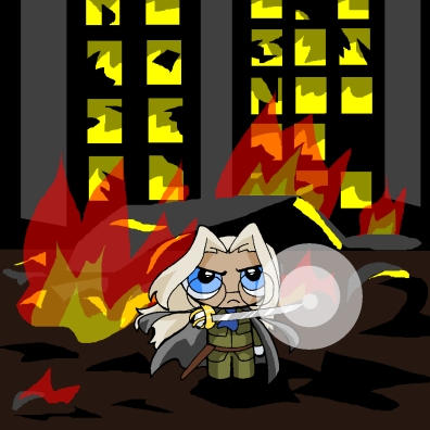 Integrapuff With Sword by ErinPtah on DeviantArt