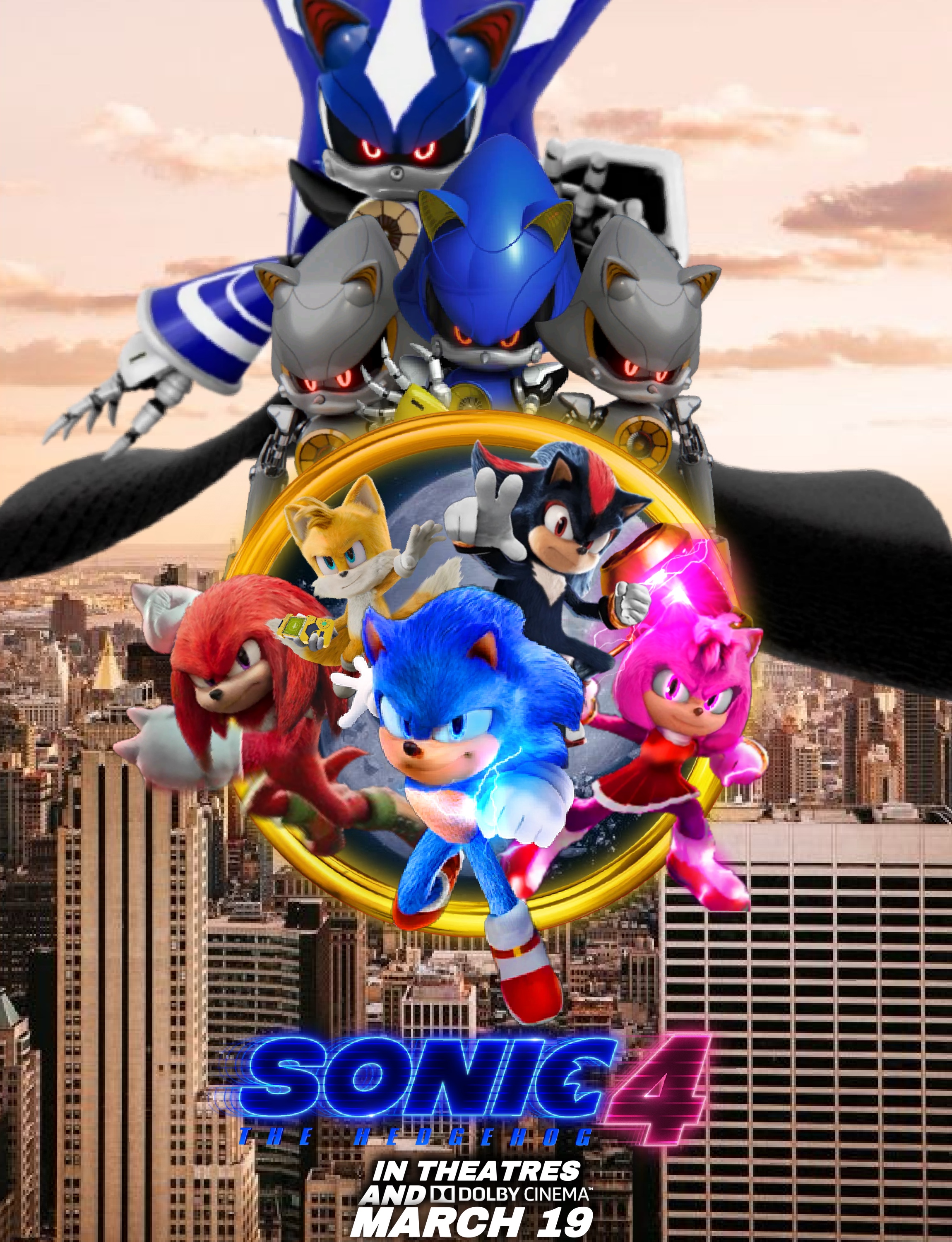 Sonic movie 4 concept poster by Verocip407 on DeviantArt