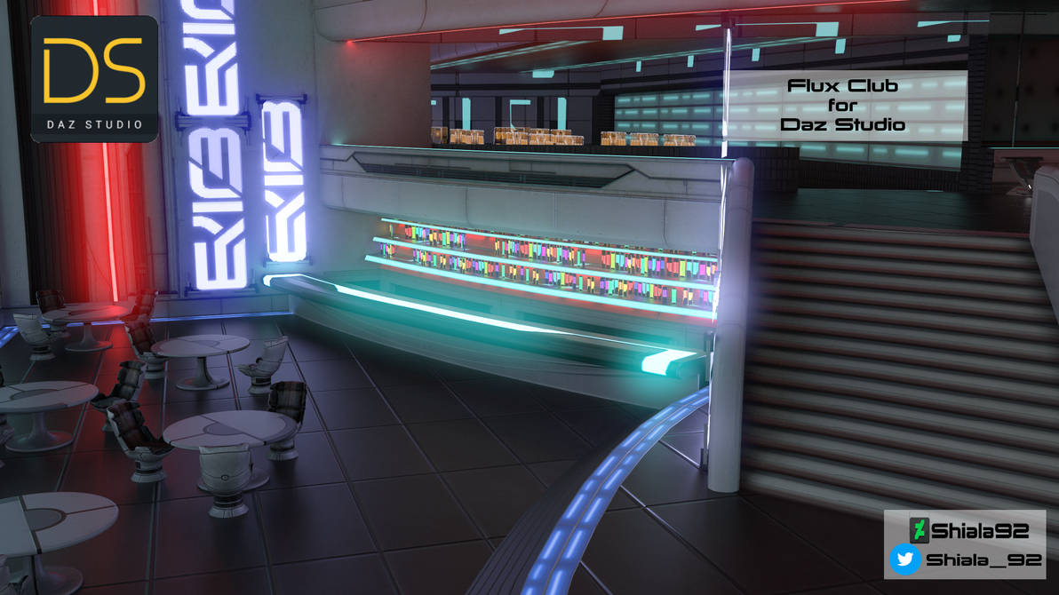Flux Club for Daz Studio by Shiala92 on DeviantArt