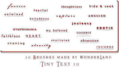 Tiny Text 10 by Foxxie-Chan on DeviantArt