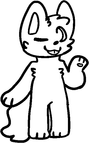 f2u anthro base by graveyardtoons on DeviantArt