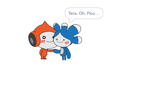 Pico Walk with Tera by JTASGANG2009X on DeviantArt