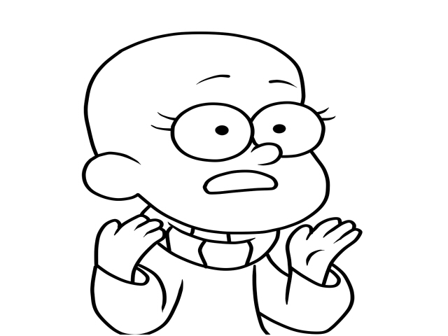 Mabel Pines - Base for SAI by CatherineHarrisGF on DeviantArt