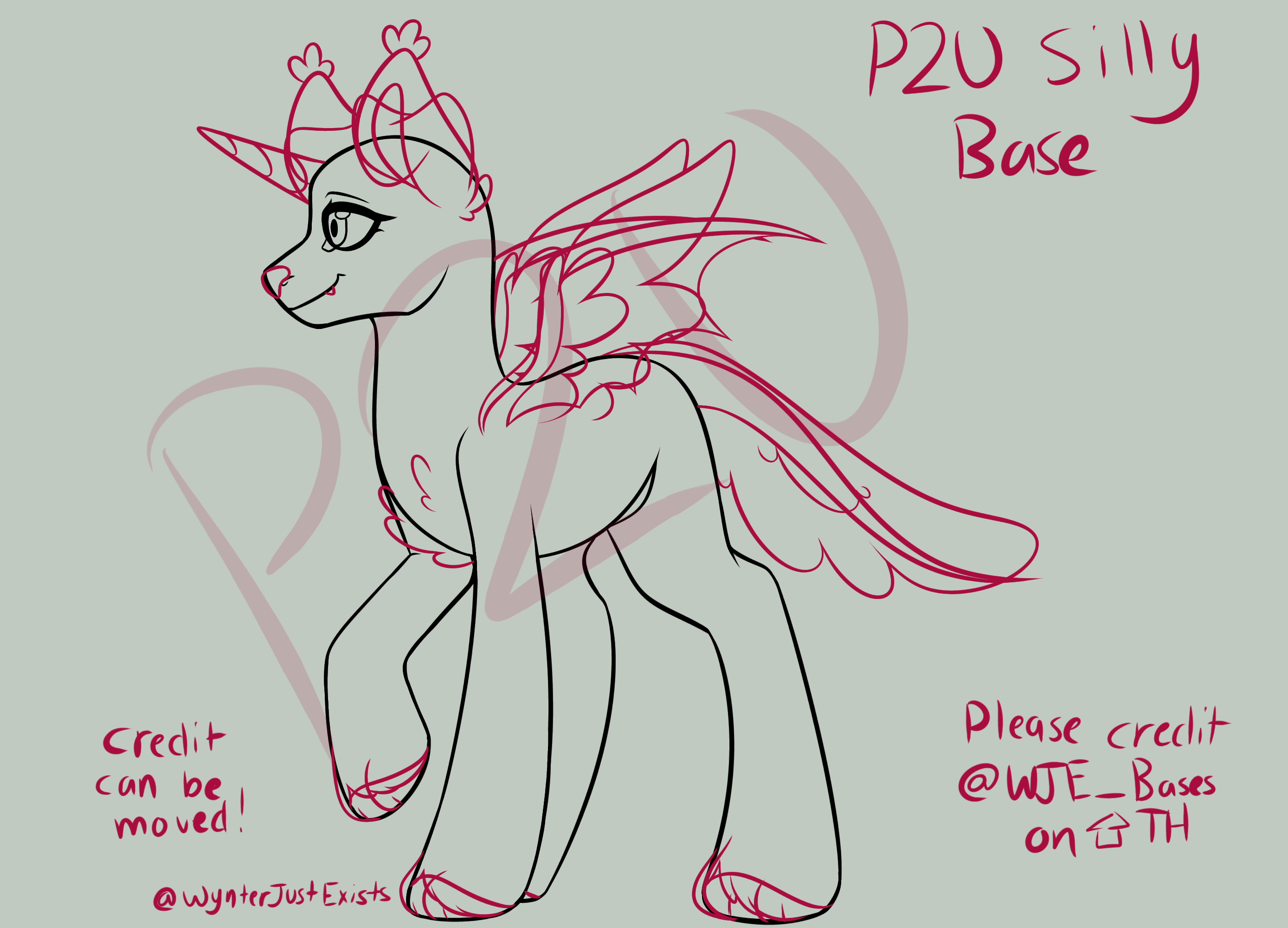P2U Silly Base by WynterJustExists on DeviantArt