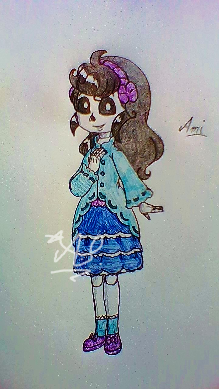 New Skeleton Oc: Ami by girlofhearts101 on DeviantArt