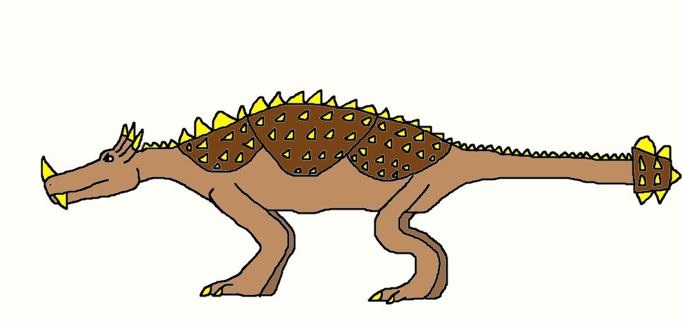 Age of Kaiju: Anguirus by DinoDragoZilla17 on DeviantArt