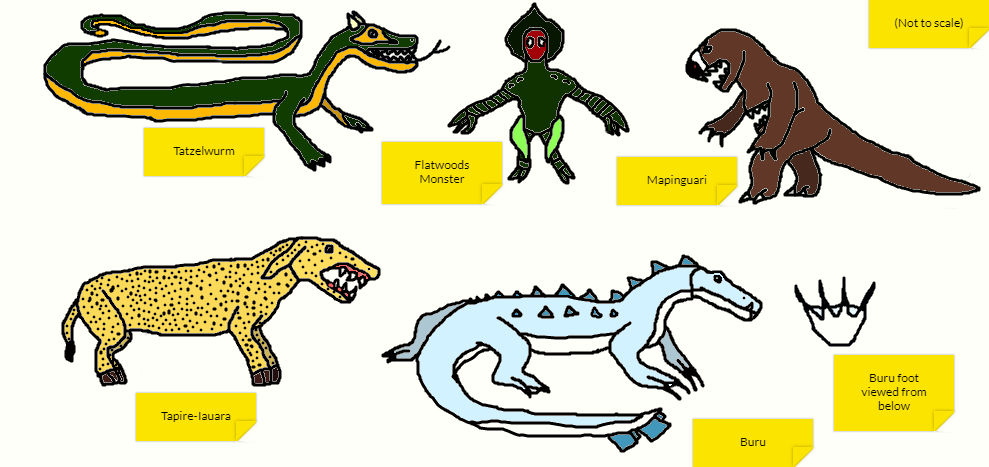 Age of Kaiju: Minor Kaiju Cryptids 2 by DinoDragoZilla17 on DeviantArt