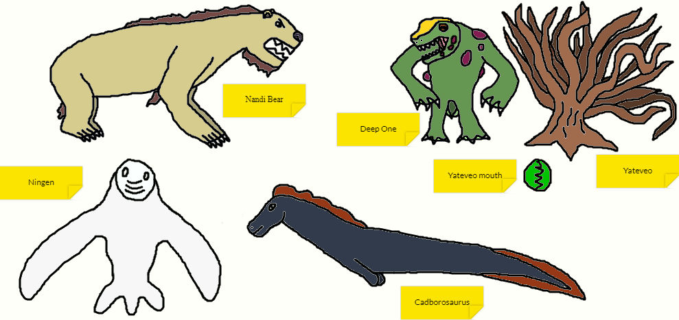 Age of Kaiju: Minor Kaiju Cryptids 3 by DinoDragoZilla17 on DeviantArt