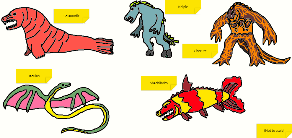 Age of Kaiju: Minor Kaiju Cryptids 14 by DinoDragoZilla17 on DeviantArt