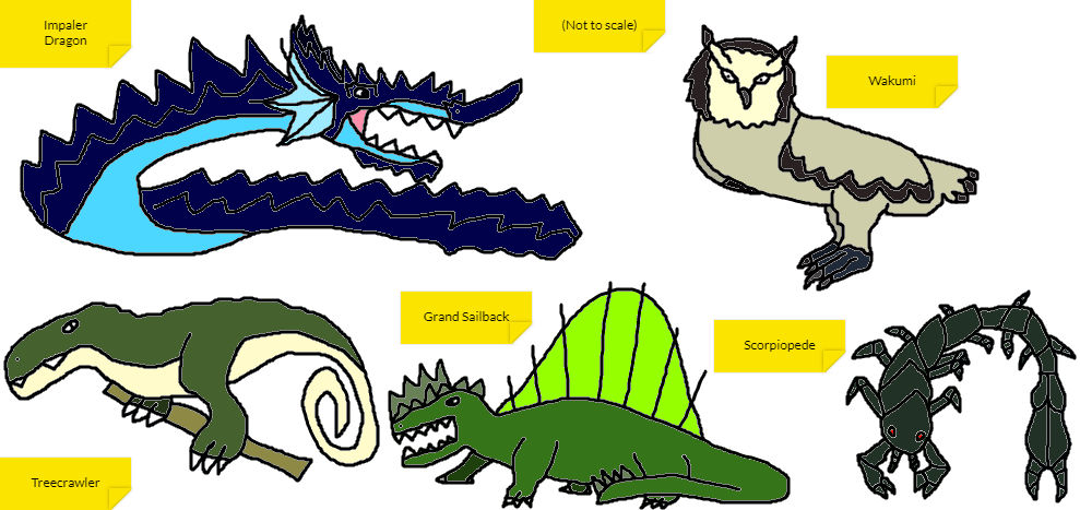 Age of Kaiju: Skull Island Wildlife 15 by DinoDragoZilla17 on DeviantArt