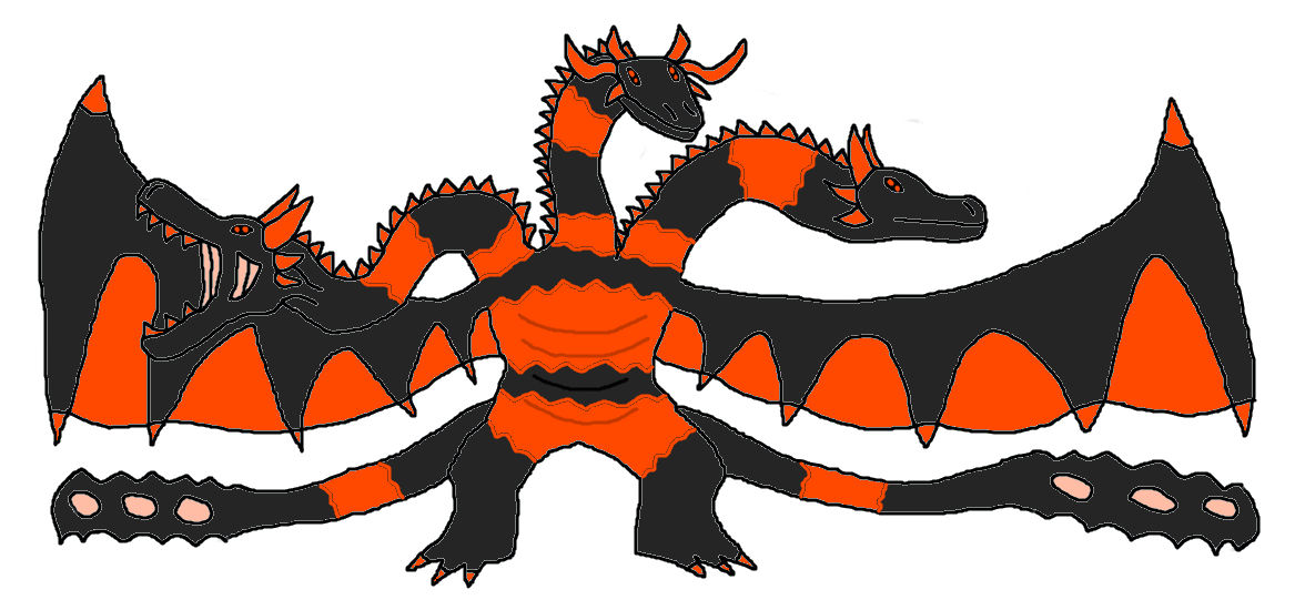 Age of Kaiju Ancients: Burning Emperor Ghidorah by DinoDragoZilla17 on ...