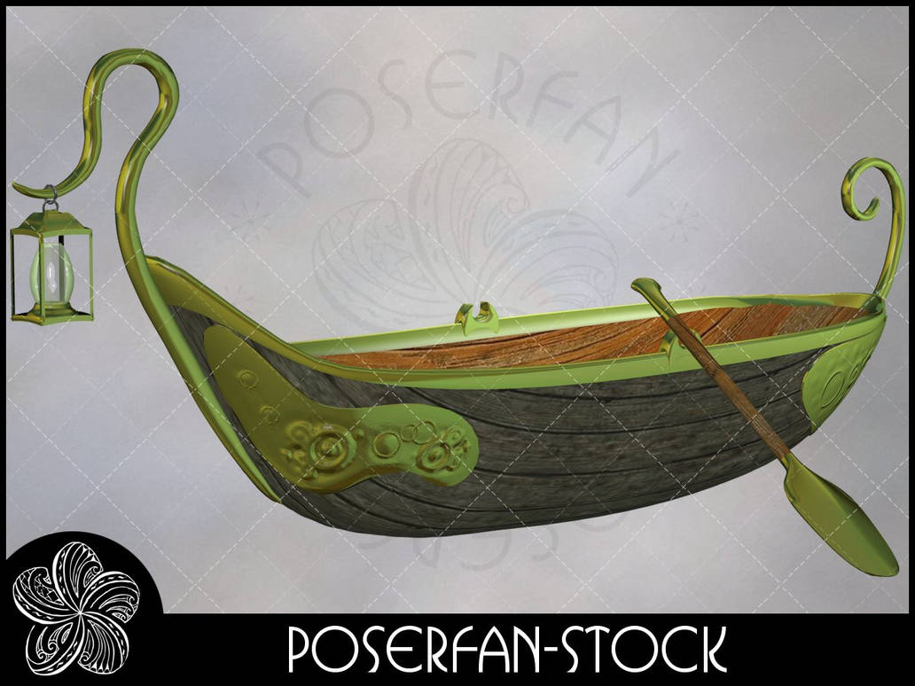 Elven RowBoat by poserfan-stock on DeviantArt