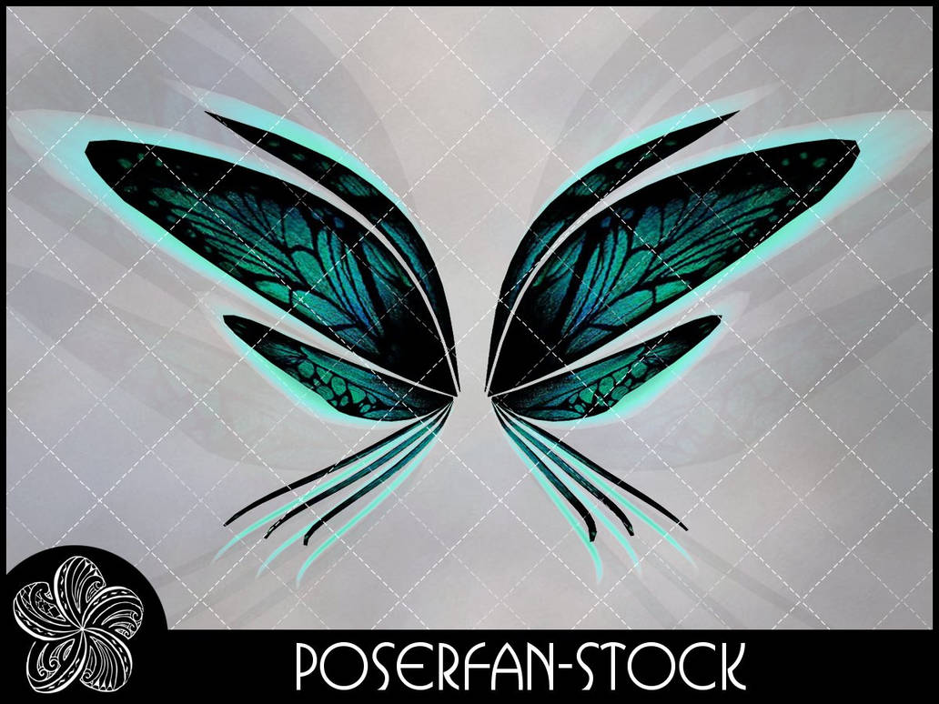 Charmed Fey Wings 004 by poserfan-stock on DeviantArt
