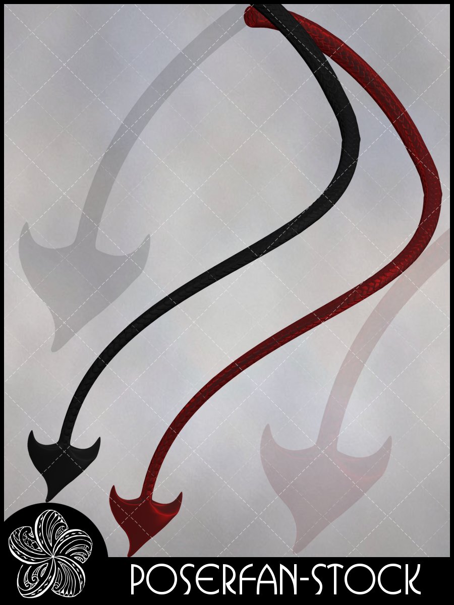 Devil Tails 003 by poserfan-stock on DeviantArt