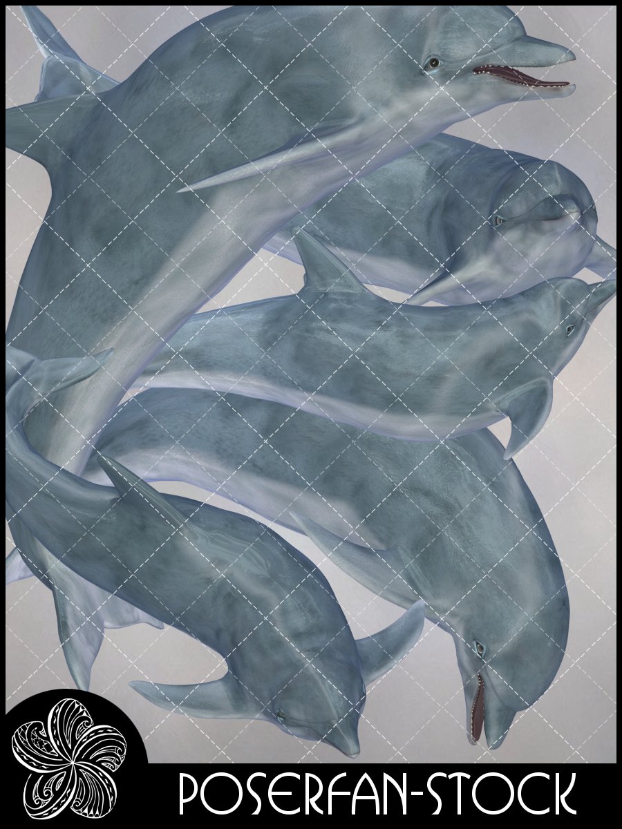 Dolphins 003 by poserfan-stock on DeviantArt