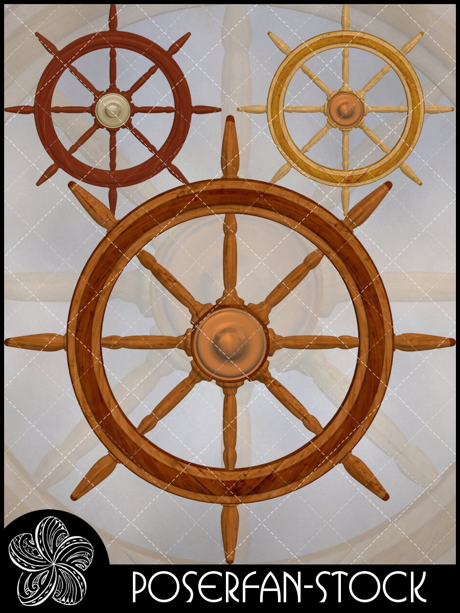 Ship Wheel by poserfan-stock on DeviantArt