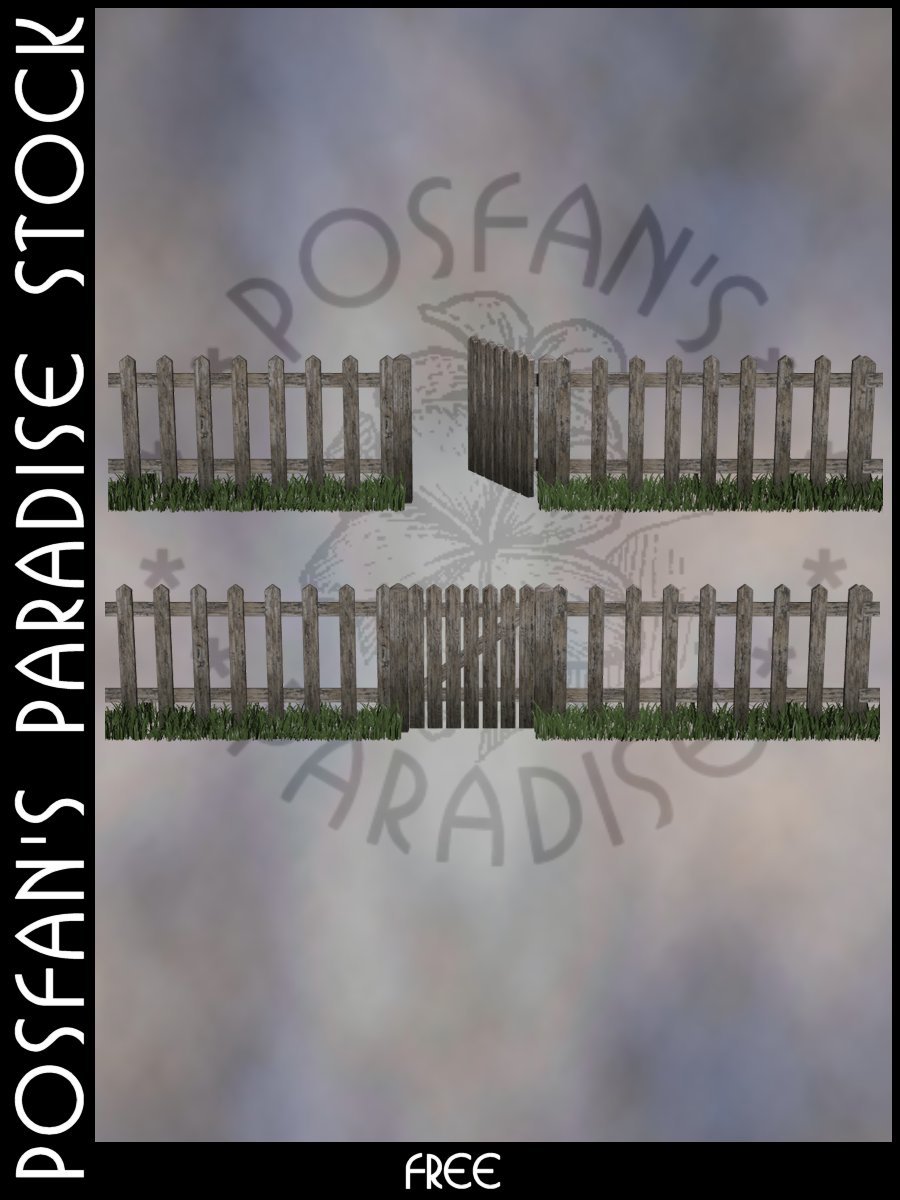 Fences 009 Picket Fence by poserfan-stock on DeviantArt