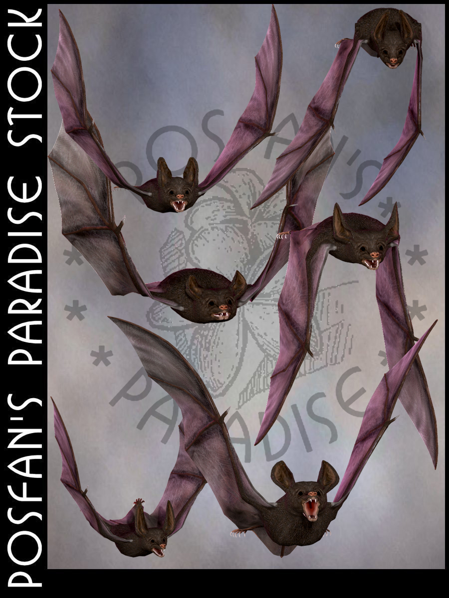Bats 001 by poserfan-stock on DeviantArt