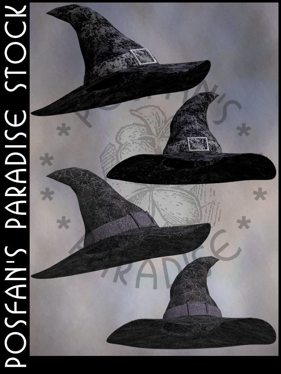 Wizard/Witch Hats 005 by poserfan-stock on DeviantArt