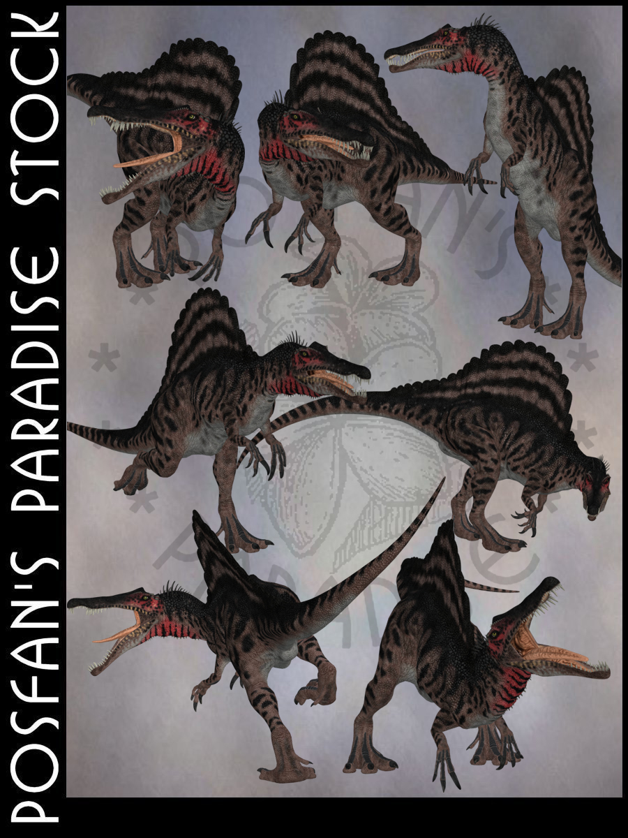 Spinosaurus 002 by poserfan-stock on DeviantArt