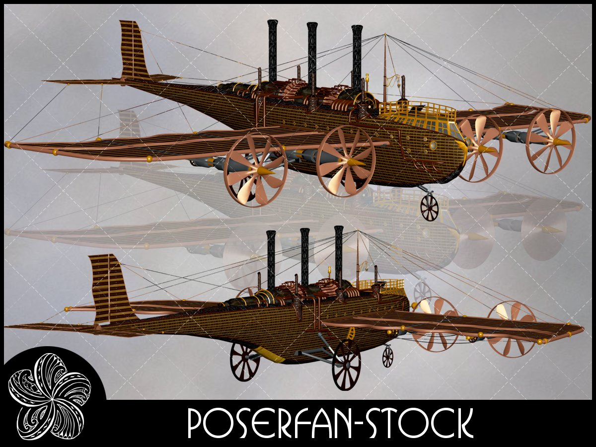 Steam Flyer by poserfan-stock on DeviantArt