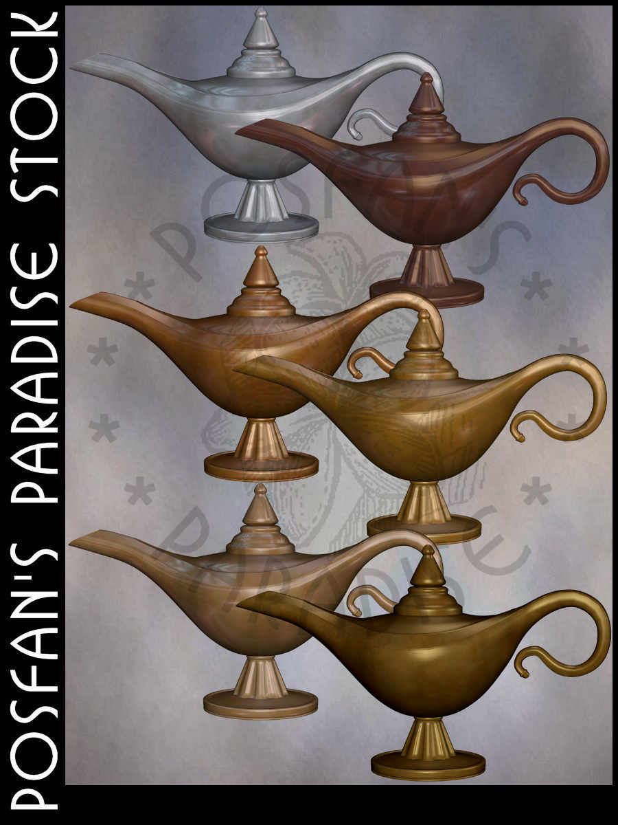 Genie's Lamp 002 by poserfan-stock on DeviantArt