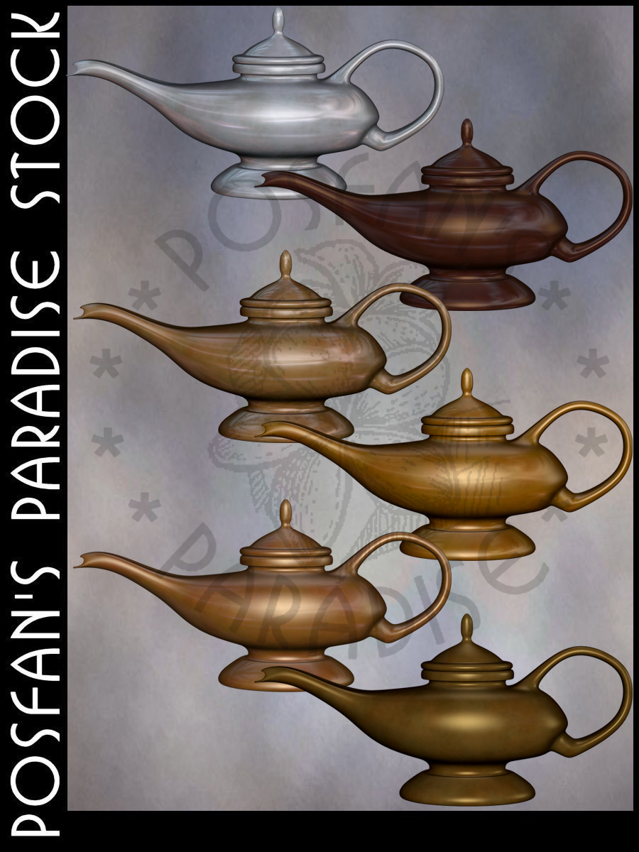 Genie's Lamp 003 by poserfan-stock on DeviantArt