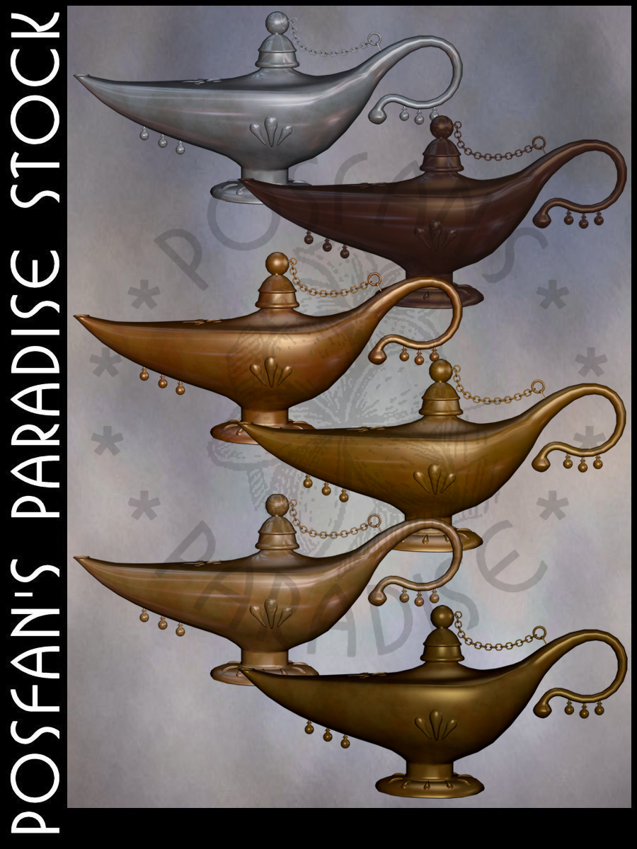 Genie's Lamp 006 by poserfan-stock on DeviantArt