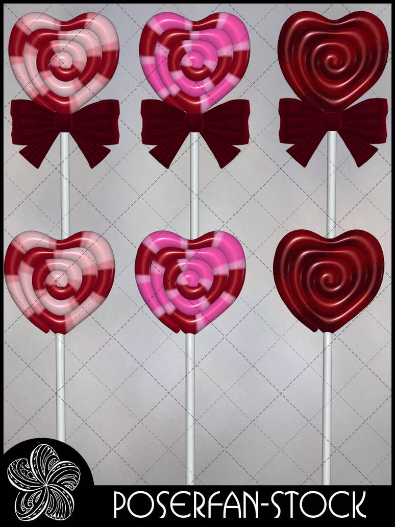 Valentine Lollipops by poserfan-stock on DeviantArt