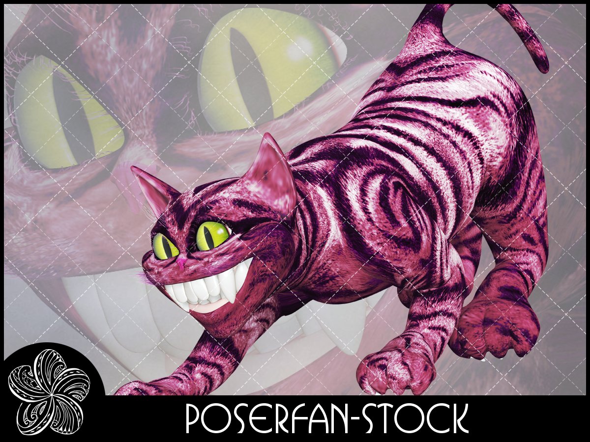 Chesire Cat 002 by poserfan-stock on DeviantArt