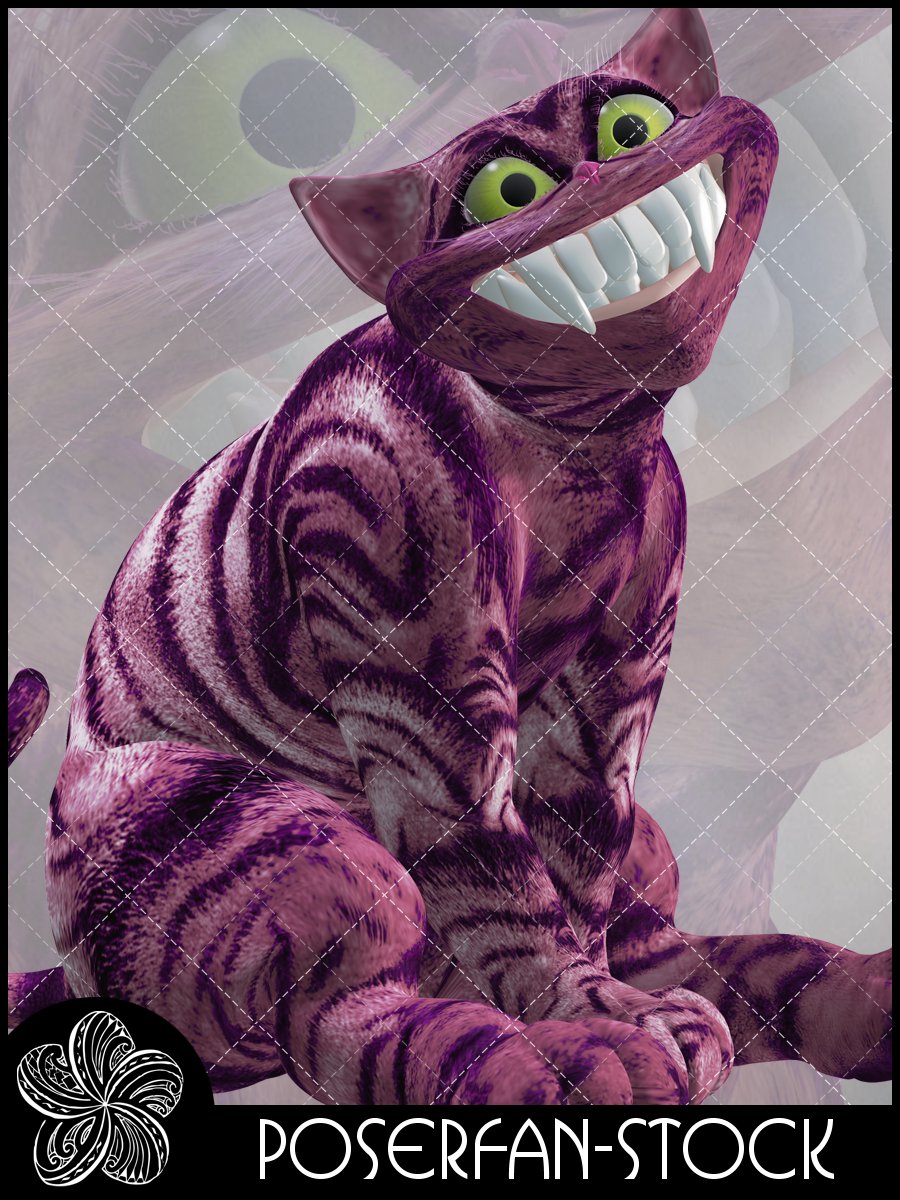 Chesire Cat 001 by poserfan-stock on DeviantArt