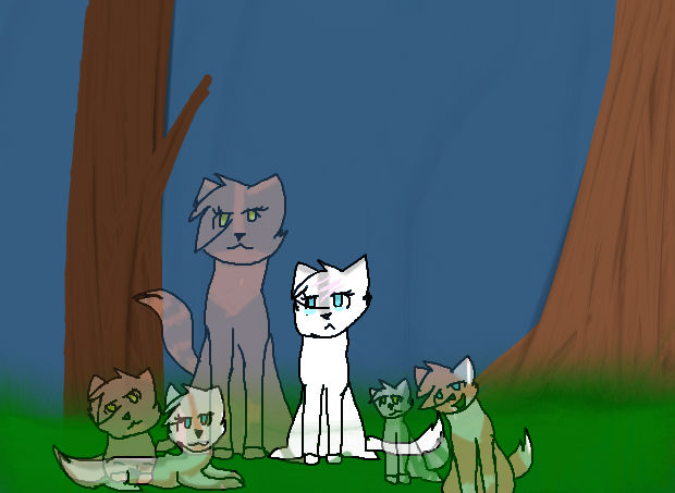 Cloud family photo by kinwolf107 on DeviantArt