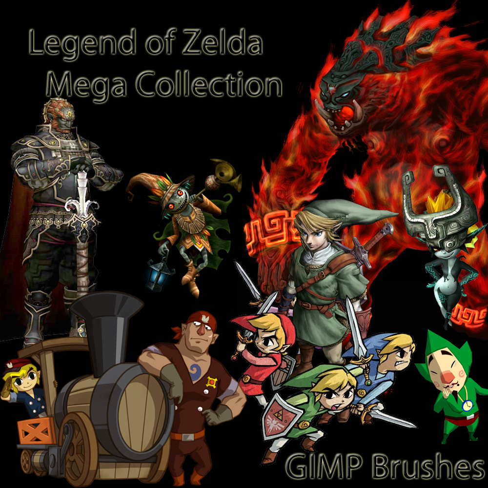 Legend of Zelda MEGA GIMP PACK by metropolis92 on DeviantArt
