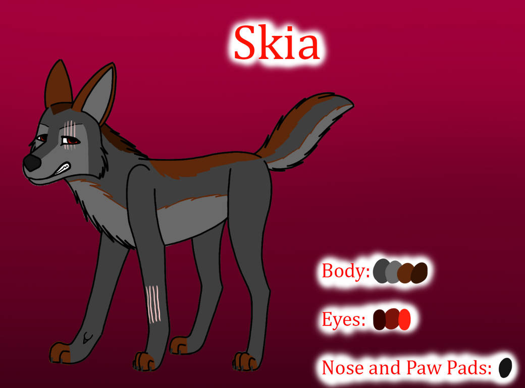 Character Reference: Skia by KasiCookie18 on DeviantArt