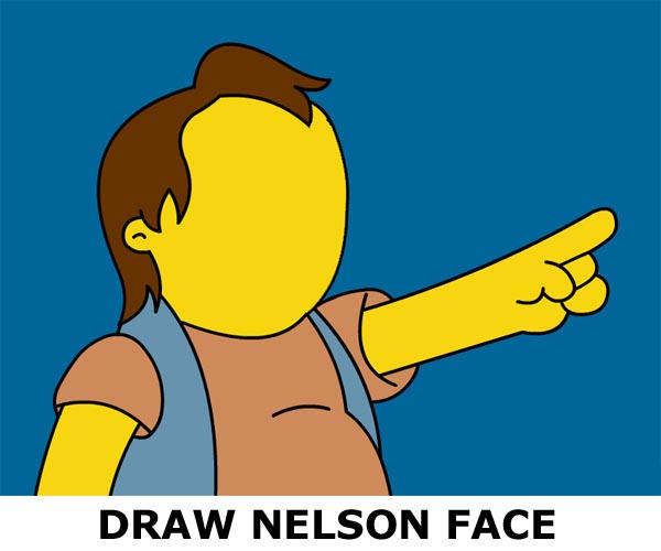 draw nelson face by NUMBERJUAN on DeviantArt