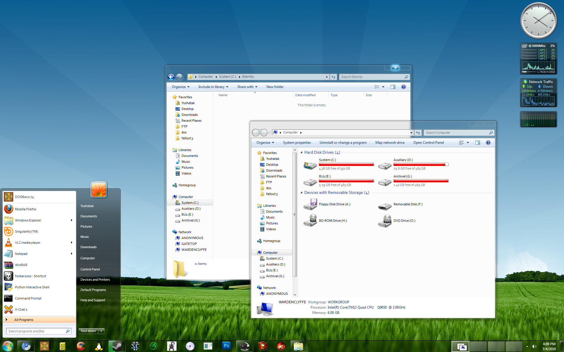 Eternity for Windows 7 by EyesOfARaven on DeviantArt
