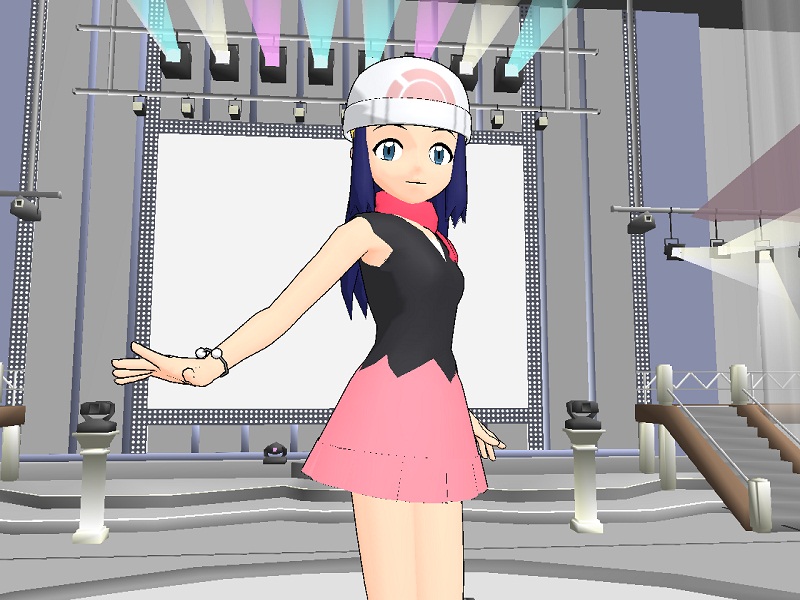 MMD Project Poke 02: Dawn by Darkliger01 on DeviantArt