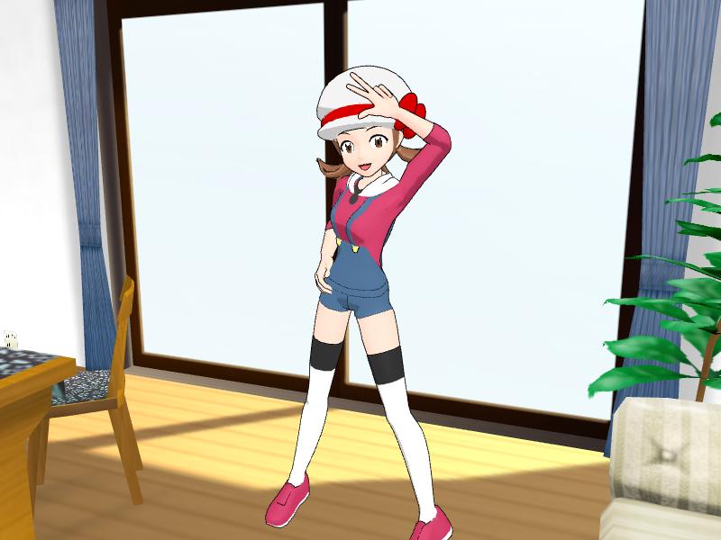 MMD Project Poke 03: Lyra -DL down for now- by Darkliger01 on DeviantArt