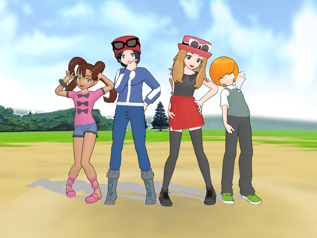 MMD Project Poke' 10: Kalos Heroes -DL V4- by Darkliger01 on DeviantArt