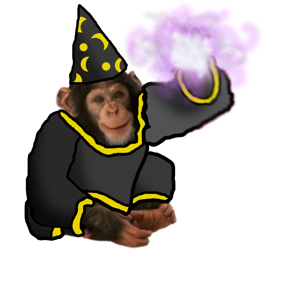 magic monkey by PizzaSliceGuy on DeviantArt