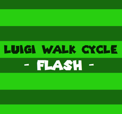 Luigi Walk Cycle - Flash Animation by AgentQwilfish on DeviantArt