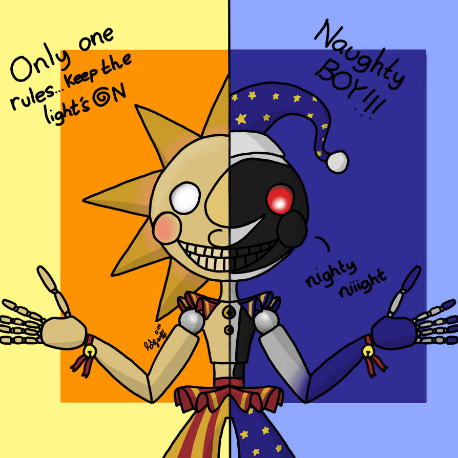 Sundrop and Moondrop by VioletSlushyArt on DeviantArt